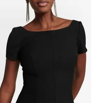 EMILIA WICKSTEAD Marielle Crêpe Midi Dress