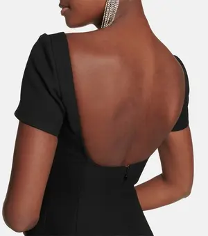 EMILIA WICKSTEAD Marielle Crêpe Midi Dress