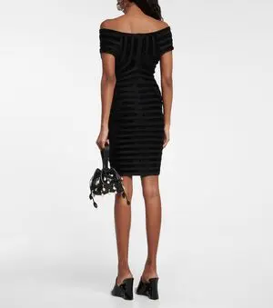 Alaïa Off-shoulder Minidress