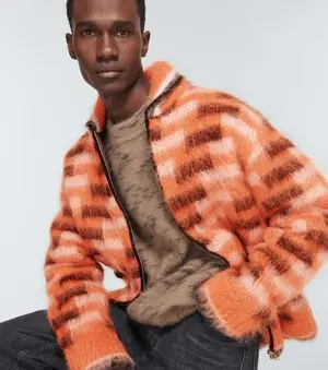 Marni Mohair-blend Knit Jacket