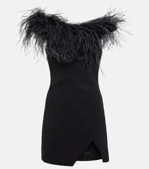 Giuseppe Di Morabito Feathered Cocktail Dresses