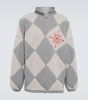 ADISH Embroidered Cotton Sweater