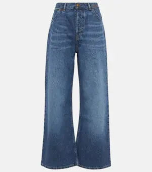 Chloé High-rise Wide-leg Jeans