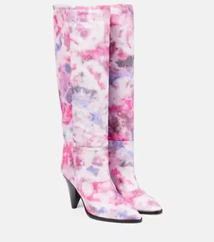 Isabel Marant Etoile Printed Boots For Women