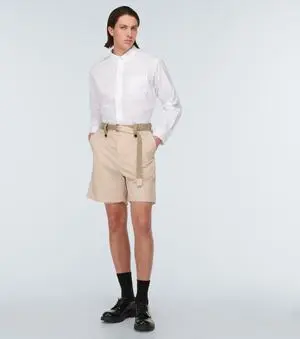 Sacai Cotton Chino Shorts