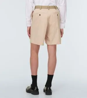 Sacai Cotton Chino Shorts
