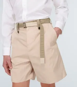 Sacai Cotton Chino Shorts