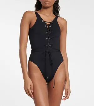 Alaïa Lace-up Swimsuit