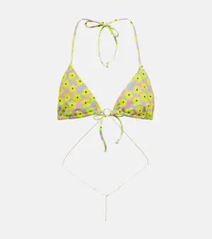 BANANHOT Printed Bikini Top - Multicoloured