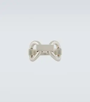 JIL SANDER Chain-link Sterling Ring - Silver