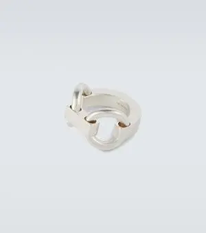 JIL SANDER Chain-link Sterling Ring