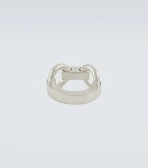 JIL SANDER Chain-link Sterling Ring