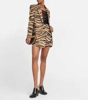 Stella McCartney Jacquard Wool-blend Blazer - Multicoloured