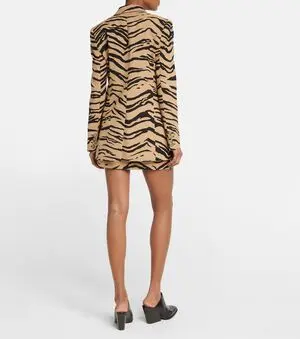 Stella McCartney Jacquard Wool-blend Blazer - Multicoloured