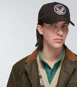 Ralph Lauren Patch Cotton Twill Baseball Cap