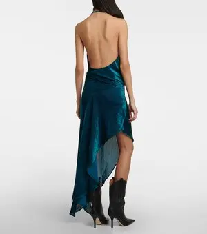 PETAR PETROV Asymmetric Midi Dress