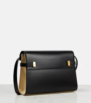 Saint Laurent Manhattan Small Leather Shoulder Bag