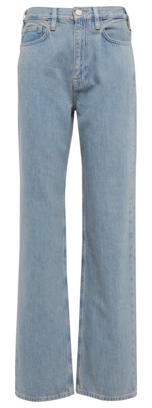 FRAME Le Jane High-rise Straight-leg Jeans - Blue