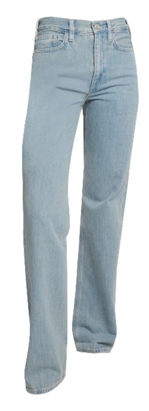 FRAME Le Jane High-rise Straight-leg Jeans - Blue