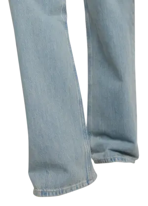 FRAME Le Jane High-rise Straight-leg Jeans - Blue