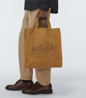 Ralph Lauren Printed Canvas Tote Bag