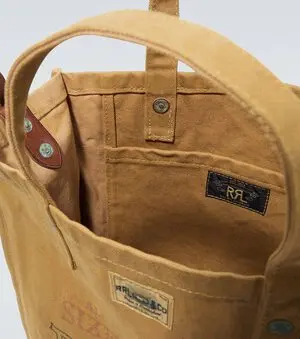 Ralph Lauren Printed Canvas Tote Bag