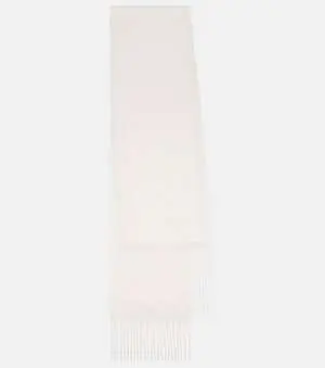 THE ROW Victoire Cashmere Scarf - Black