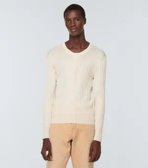 TOM FORD Silk-blend Henley Sweater