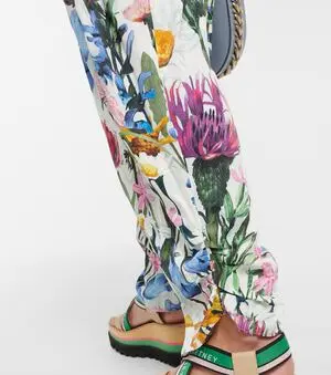 Stella McCartney V-neck Floral Jumpsuit