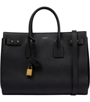 SAINT LAURENT Sac De Jour Medium Leather Tote Bag