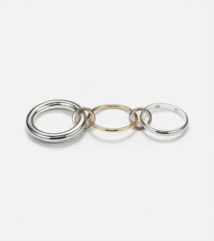 SPINELLI KILCOLLIN Amaryllis Sterling And 18kt Gold Ring