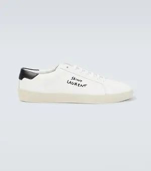 Saint Laurent Paneled Sneakers For Women