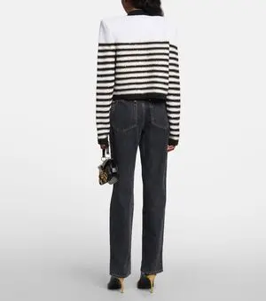 Balmain Striped Cardigan