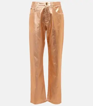 Tom Ford Metallic Bottoms For Women