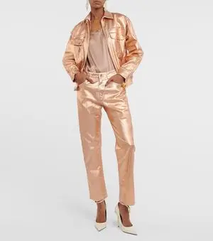 TOM FORD Metallic Boyfriend Jeans