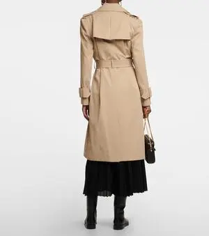 Khaite Murphy Cotton Twill Trench Coat