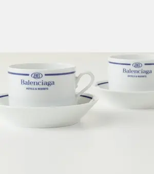 Balenciaga X Ginori 1735 Logo Porcelain Teapot