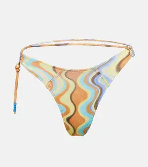 Jacquemus Le Bas De Maillot Barco Bikini Bottoms - Multicoloured