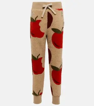 JW Anderson Printed Fleece Sweatpants - Multicoloured