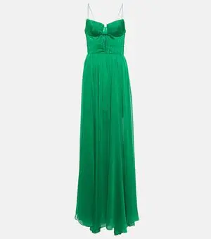RASARIO Cutout Chiffon Gown