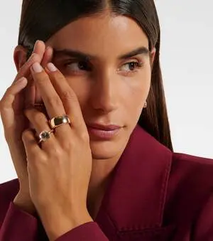 Pomellato Nudo 18kt Gold Ring With Topaz