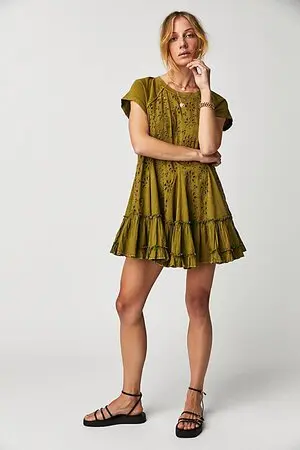free people sadler mini dress Free People + Sadler Mini Dress