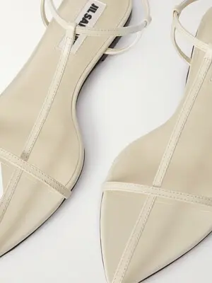 JIL SANDER Leather Sandals - Neutrals