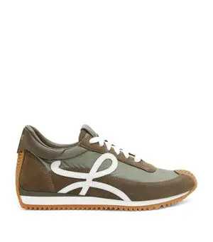 Loewe Loewe Flow Runner Sneakers Green-0