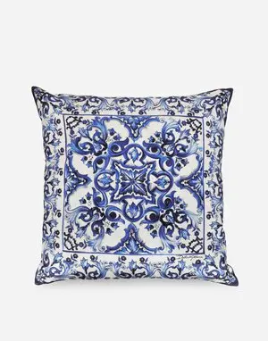 Dolce & Gabbana Silk Twill Cushion Large - Multicolor