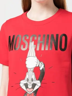 Moschino Bugs Bunny Print T-shirt Dress