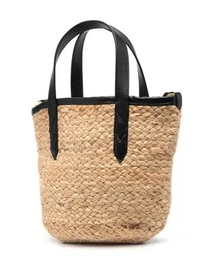 Zadig&Voltaire Zv Initiale Woven Tote Bag