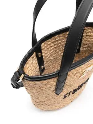 Zadig&Voltaire Zv Initiale Woven Tote Bag