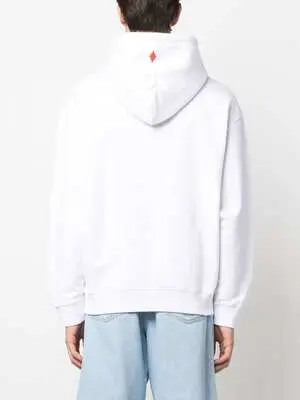 COUNTY OF MILAN Marcelo Burlon Graphic-print Cotton Hoodie
