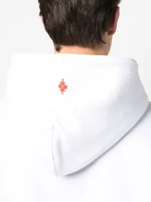 COUNTY OF MILAN Marcelo Burlon Graphic-print Cotton Hoodie